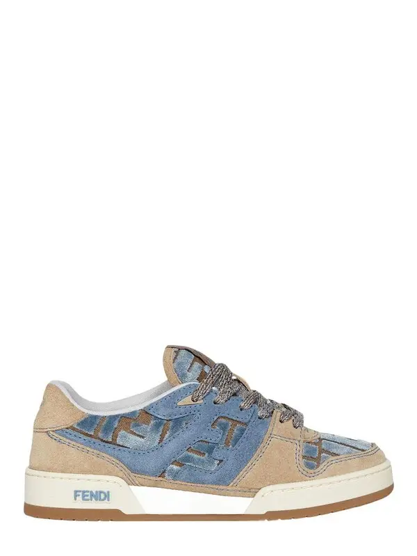 Fendi Match Sneakers - Cream