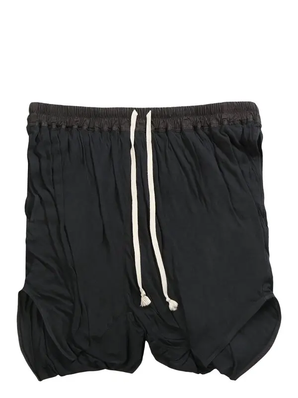 Rick Owens Dbl Long Boxer Shorts - Black