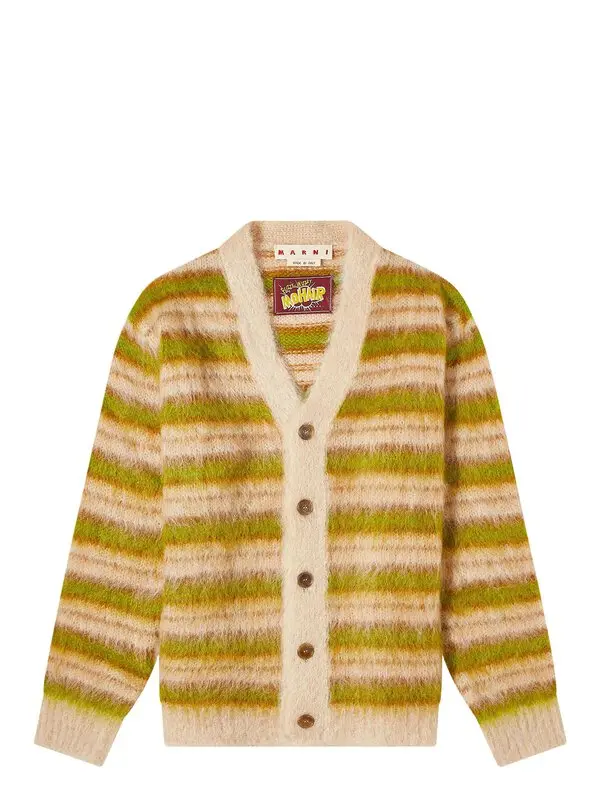 Marni Long-sleeve Cardigan - Multicolor