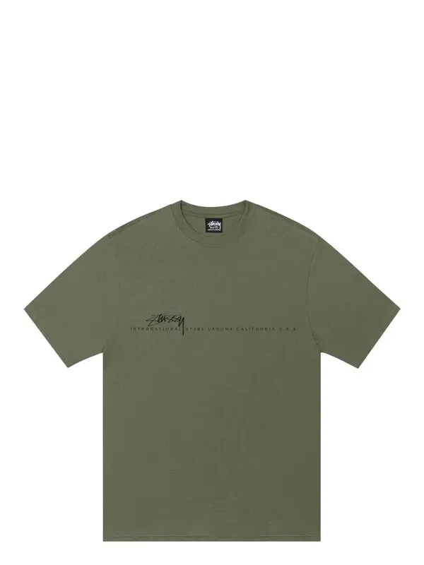 StÜssy Smooth 80 Tee - Green
