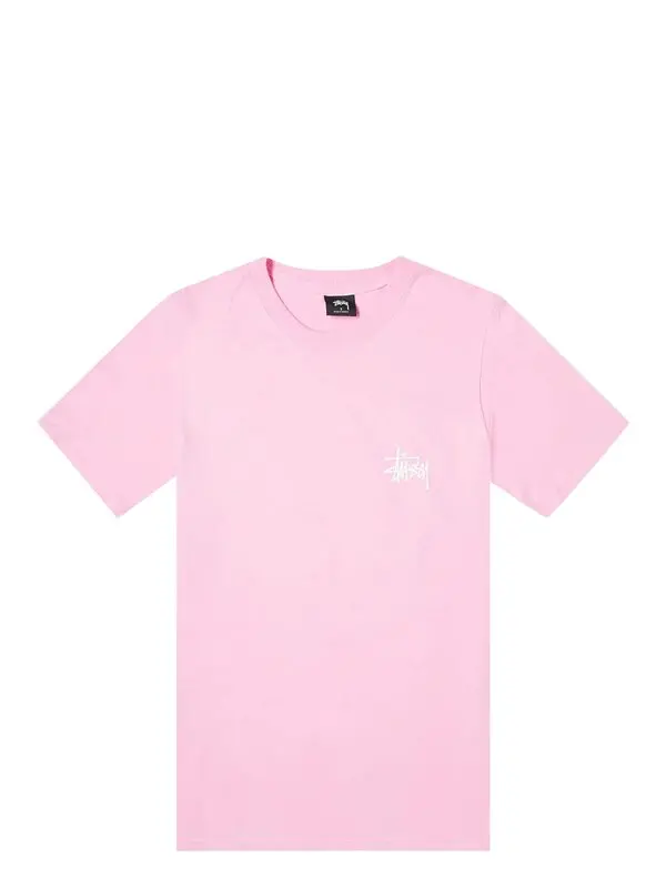 StÜssy Basic Tee - Pink