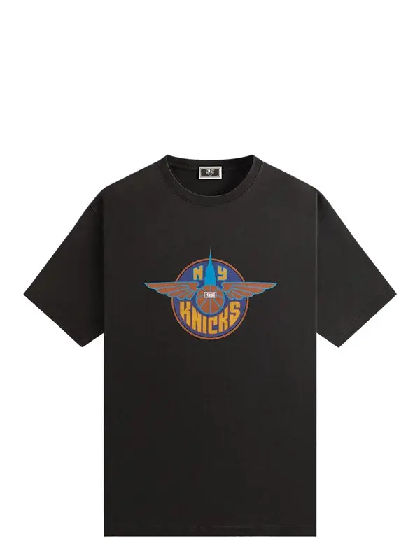 Kith For The New York Knicks Vintage Tee - Black