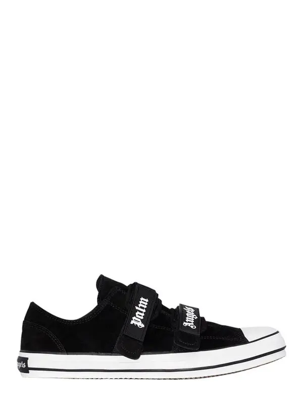 Palm Angels Velcro Vulcanized Low Sneakers - Black