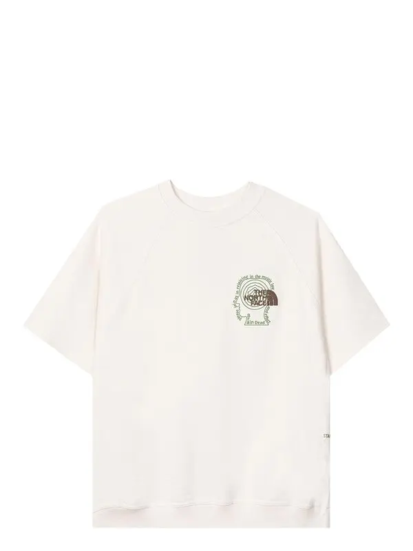 BRAIN DEAD X The North Face Short-sleeve Crewneck - White