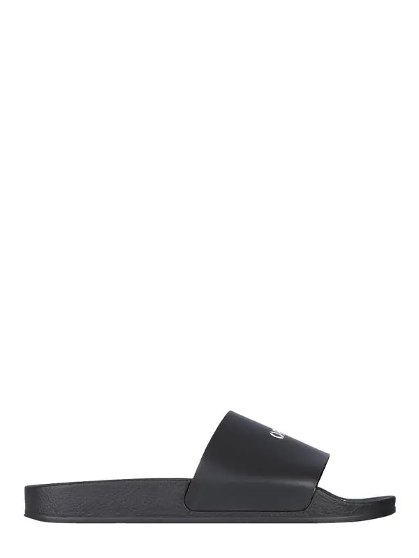 Off-White Pool Sliders - Black