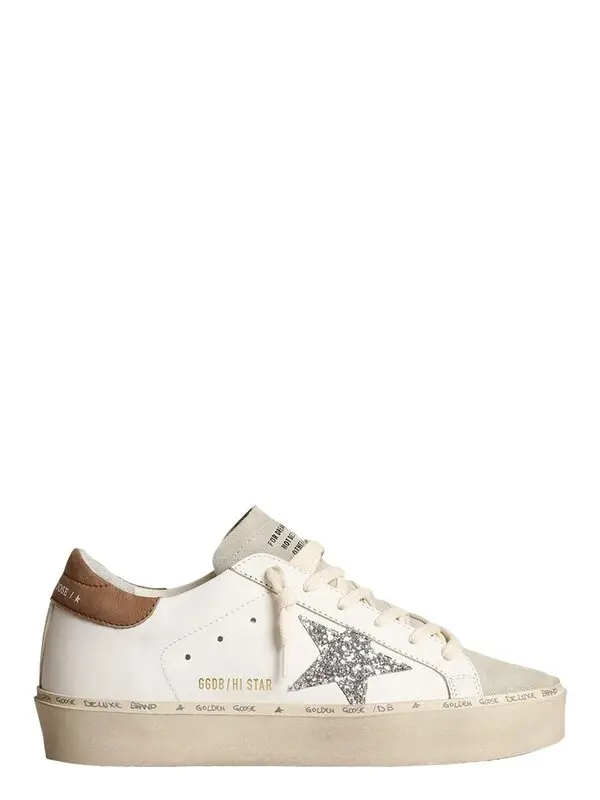 GOLDEN GOOSE Hi Star Sneakers - White