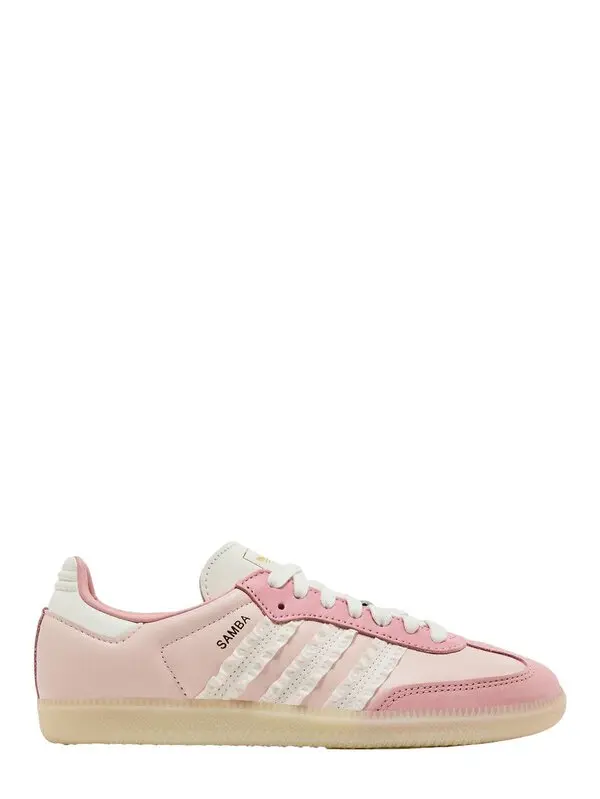 Adidas Samba Ruffle Stripes Sneakers - Pink