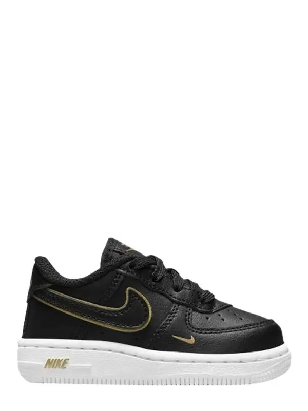Nike Force 1 Lv8 Td 'metallic Swoosh Pack - Black