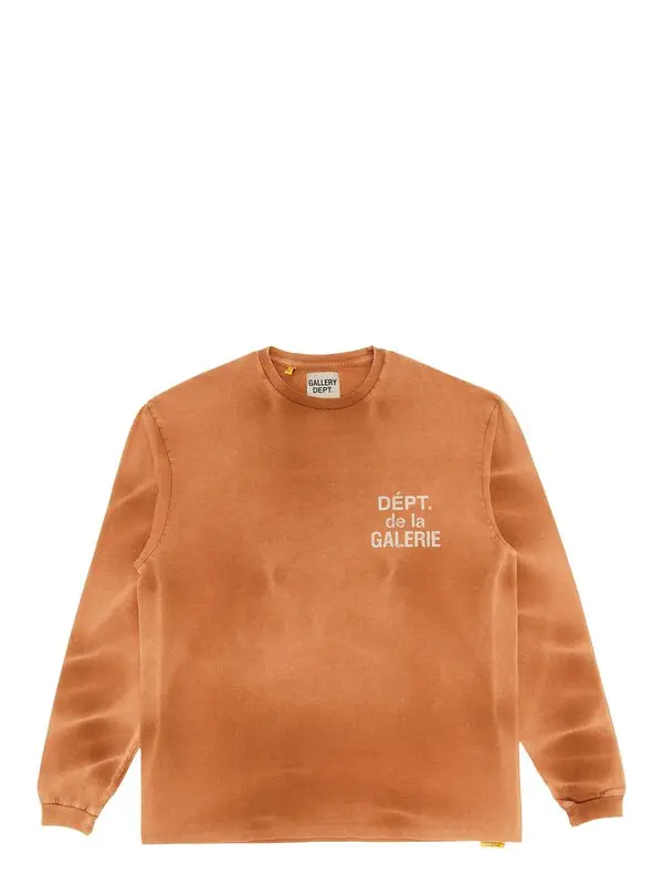 GALLERY DEPT. French Long-sleeve Tee - Brown