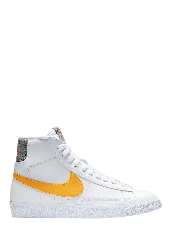 Nike Blazer Mid '77 Vintage Gs 'space Hippie' Sneakers - White