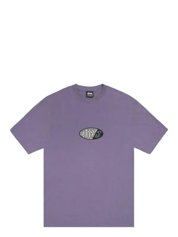 StÜssy Pitstop Pigment Dyed Tee - Purple