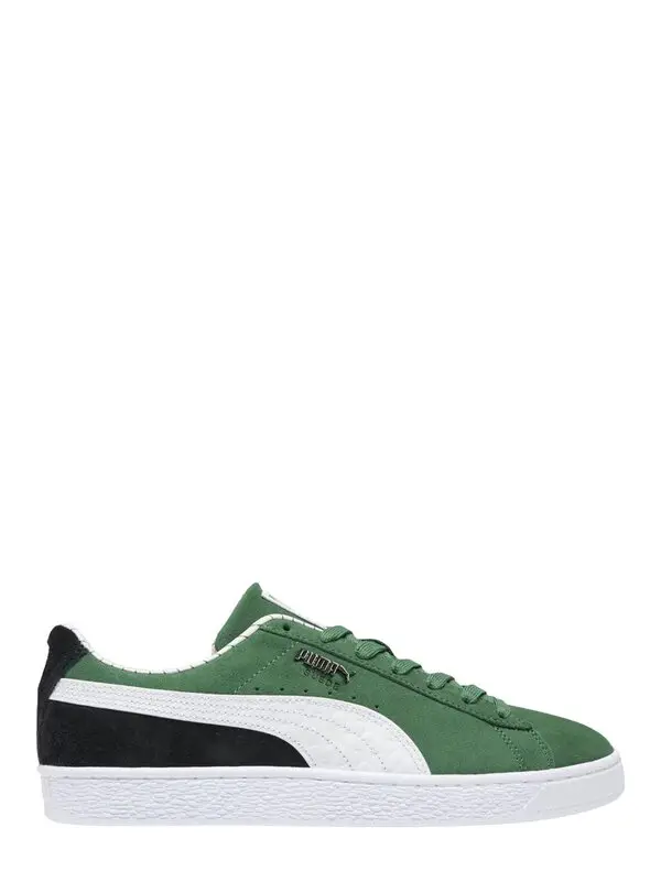 PUMA Pinstripe Sports Club X Suede Sneakers - Green
