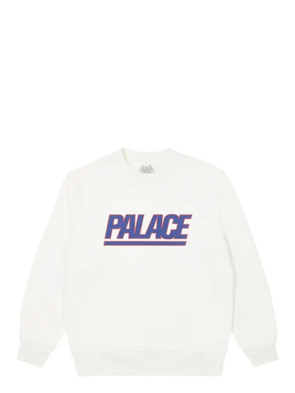 PALACE Gigantic Crew - White