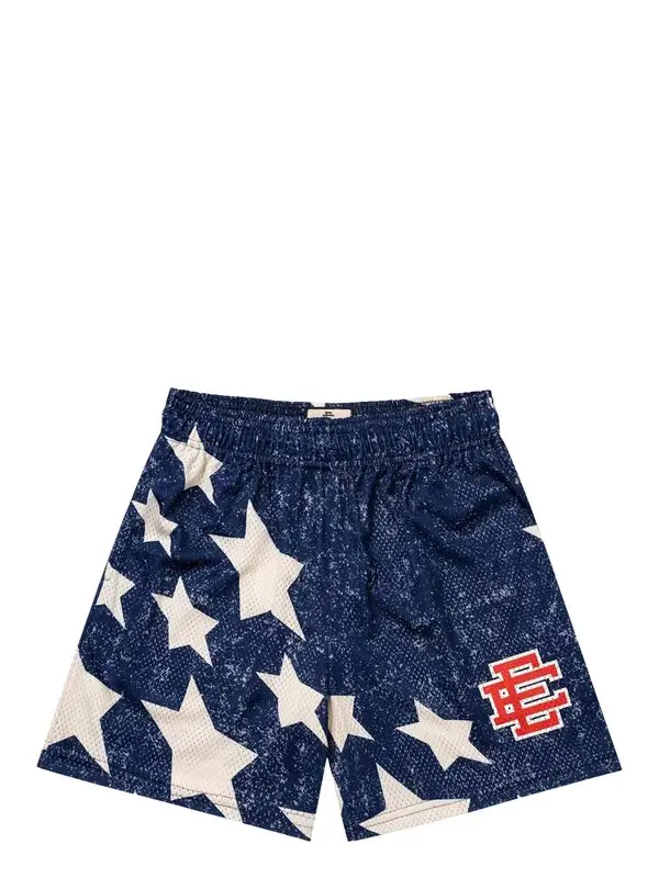 ERIC EMANUEL Ee Basic Short 'denim Stars - Blue