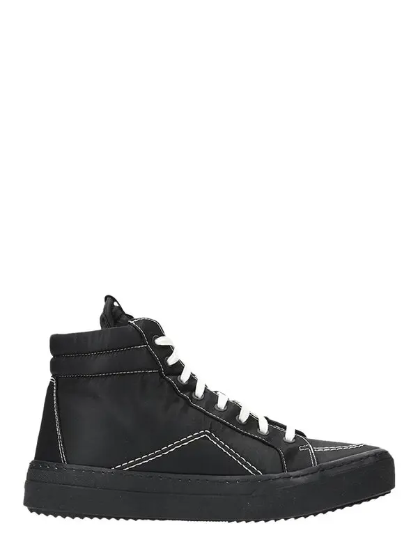 Rhude V1 High Top Sneakers - Black