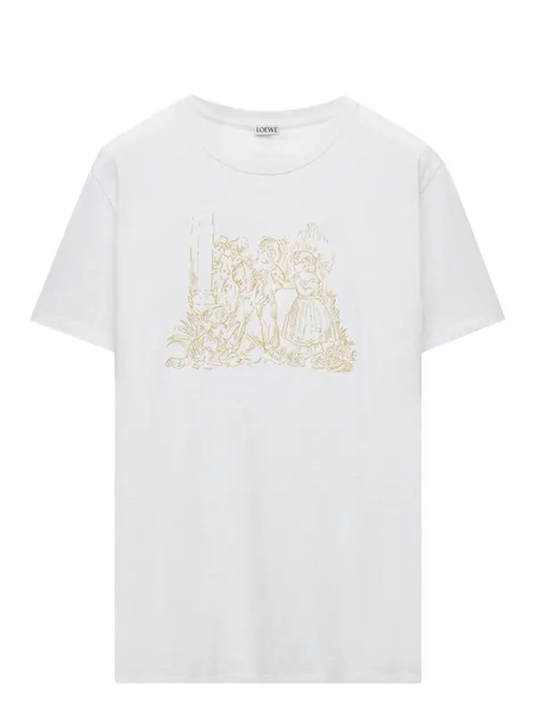 Loewe Relaxed Fit T-shirt - White