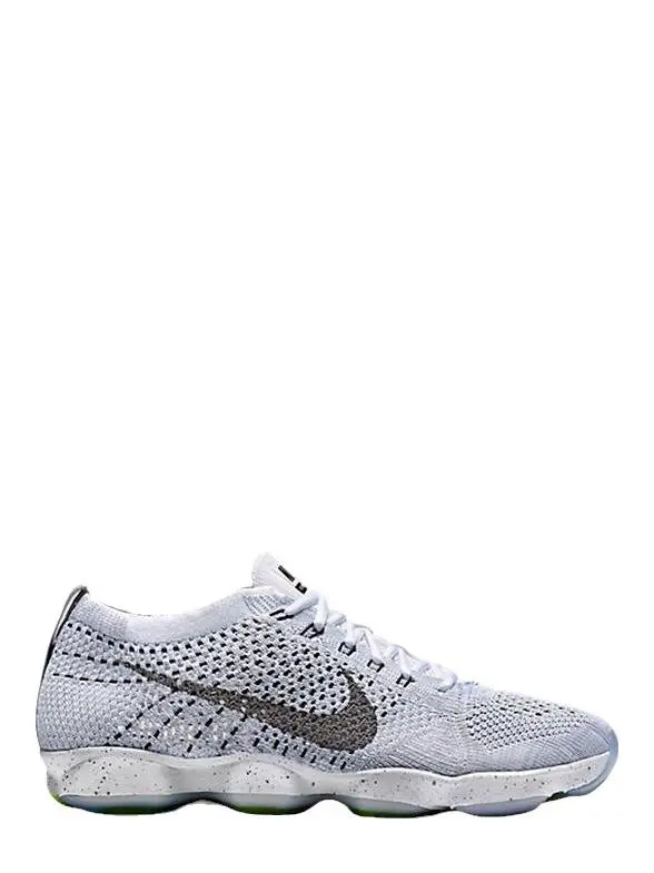 Nike Flyknit Zoom Agility Sneakers - White