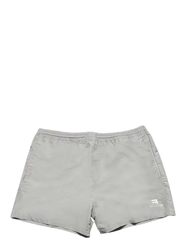 Balenciaga Sw Swim Shorts - Grey