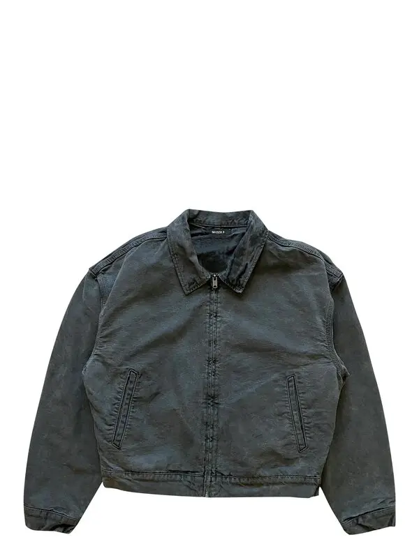 Yeezy Season 6 Canvas Work Jacket - Black