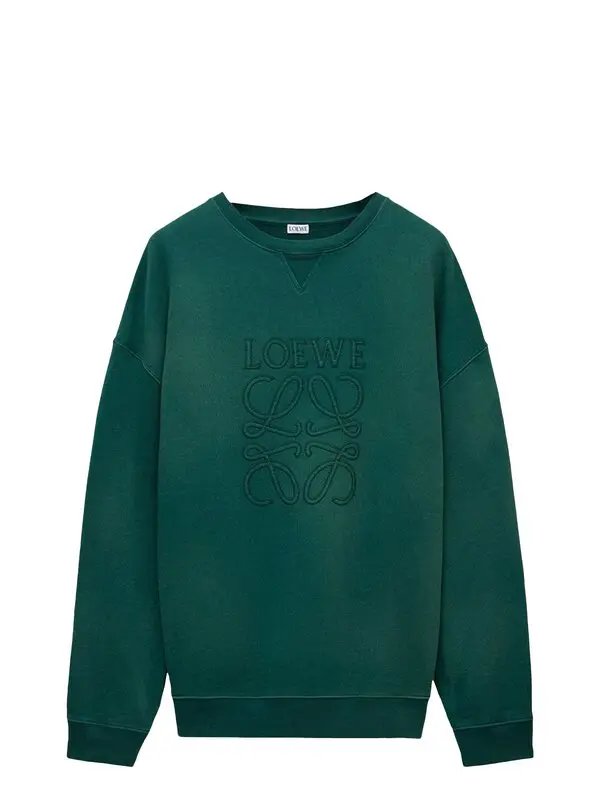 Loewe Relaxed Fit Sweatshirt - Green