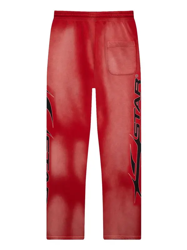 HELLSTAR Racer Sweatpants - Red