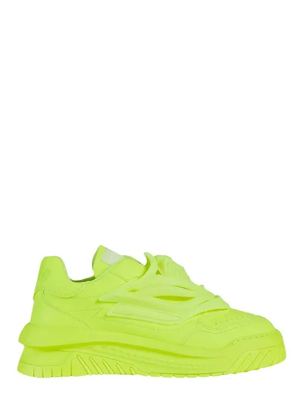 Versace Odissea Caged Medusa Sneakers - Yellow