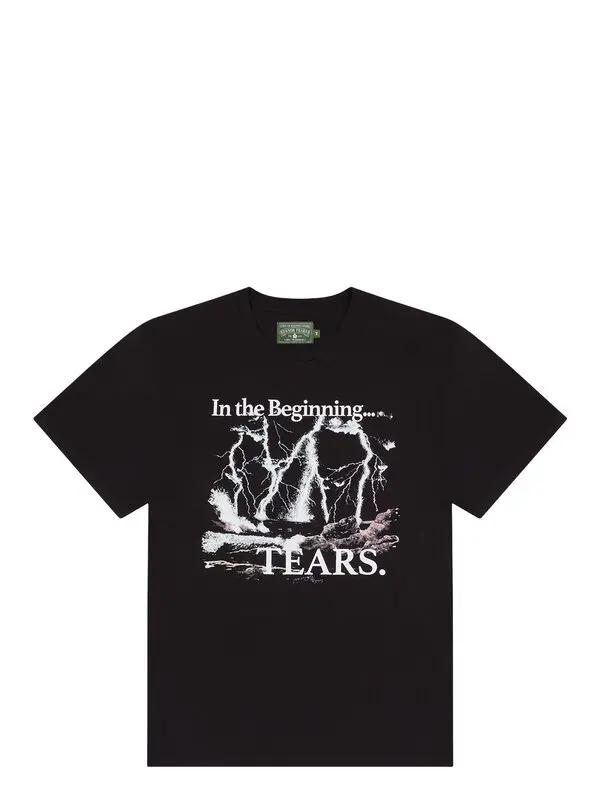 DENIM TEARS In The Beginning Tee - Black