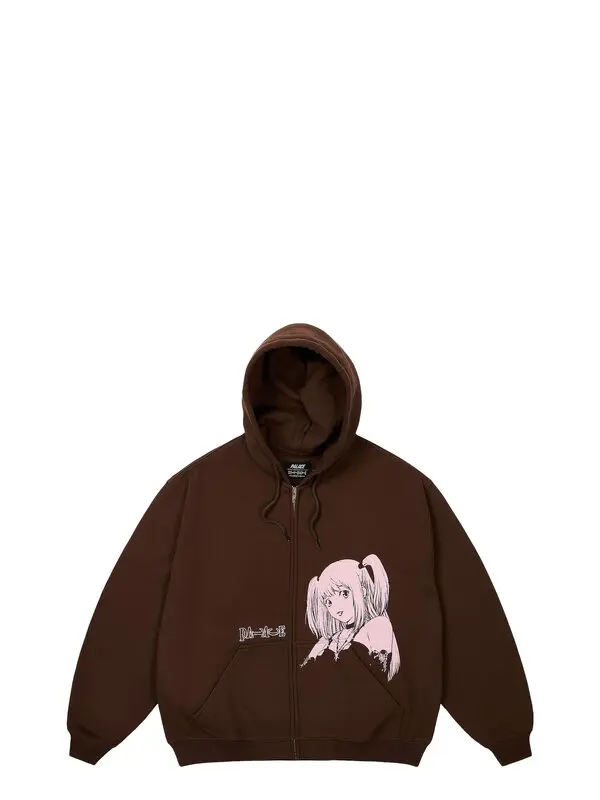 PALACE Misa Zip Hood - Brown