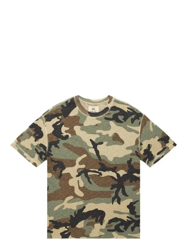StÜssy Pigment Dyed Short-sleeve Thermal - Green