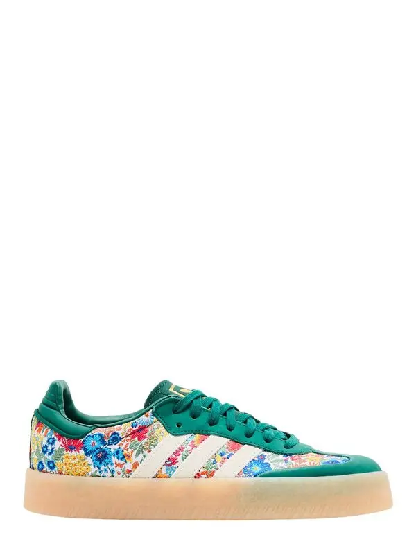 Adidas Liberty London X Sambae Floral Sneakers - Green