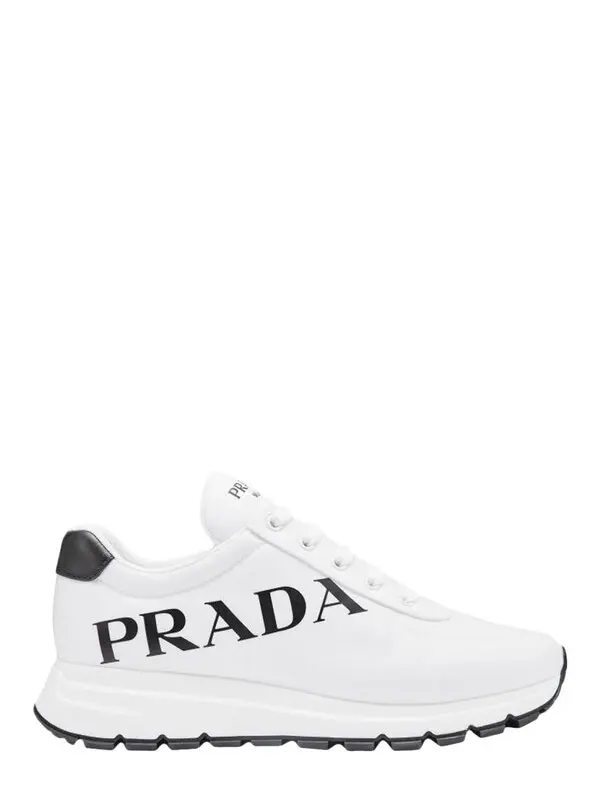 Prada Prax 01 Re-nylon Sneakers With Logo - White