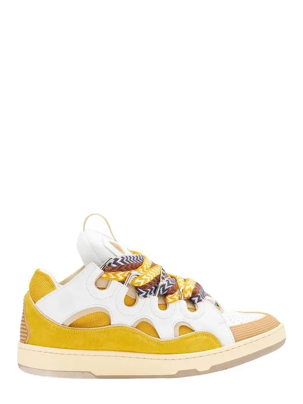 LANVIN Curb Sneakers - Yellow