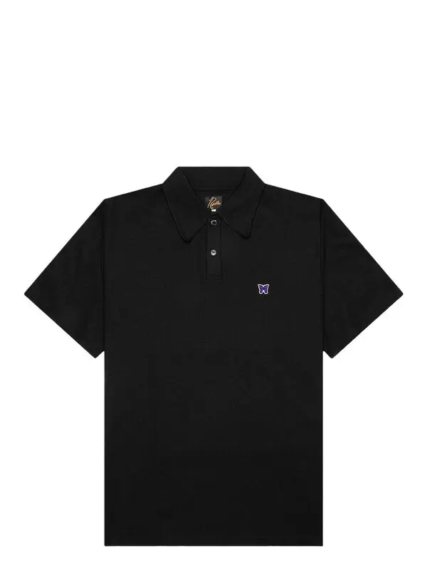Needles Short-sleeve Polo Shirt - Black