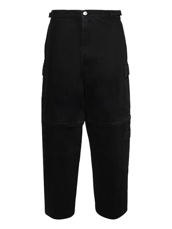 Vetements Cargo Jeans - Black