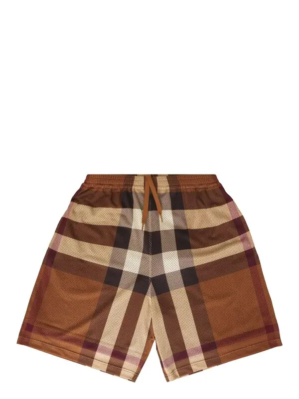 Burberry Jersey Shorts - Brown