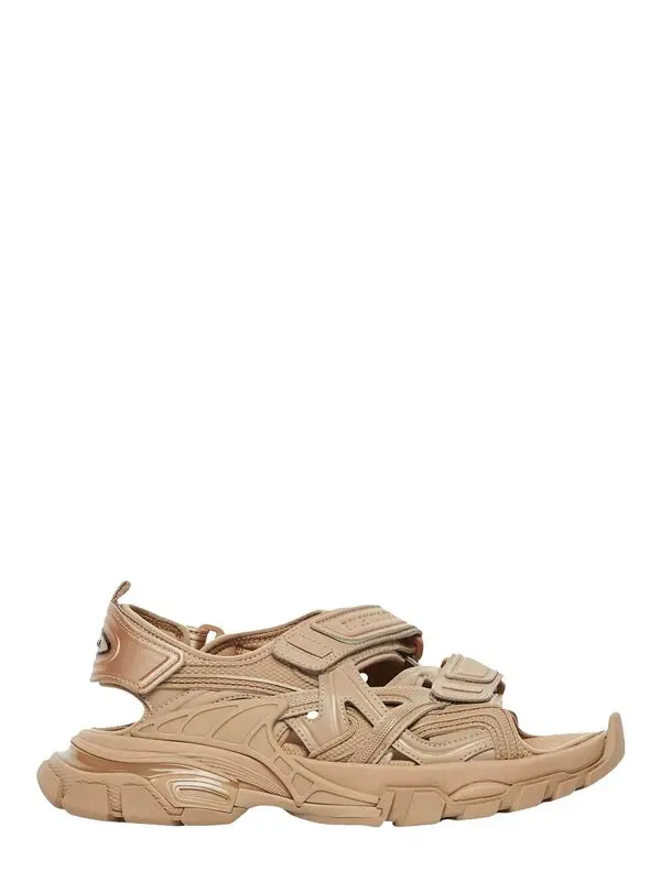 Balenciaga Track Sandal - Brown