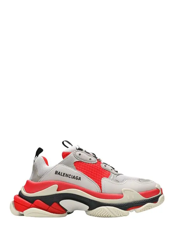 Balenciaga Triple S Sneakers - Red