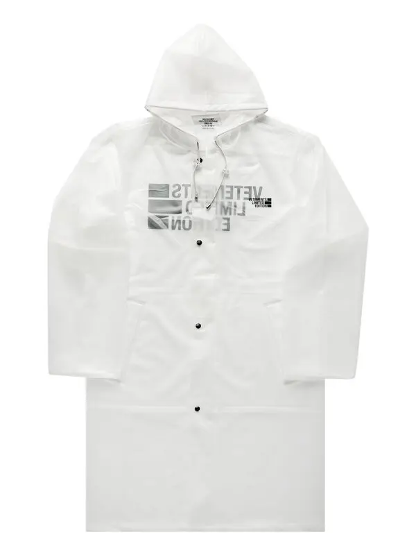 Vetements Big Logo Raincoat - Multicolor