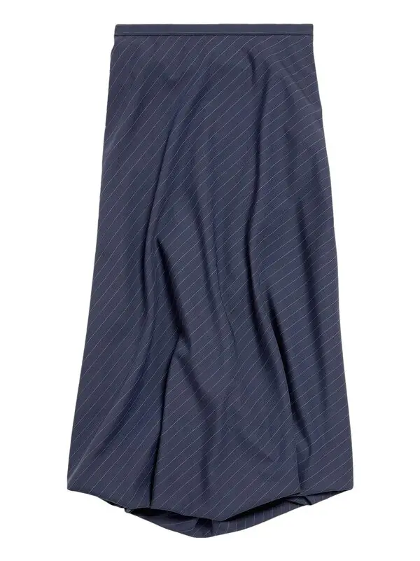 Balenciaga Tailored Skirt - Blue