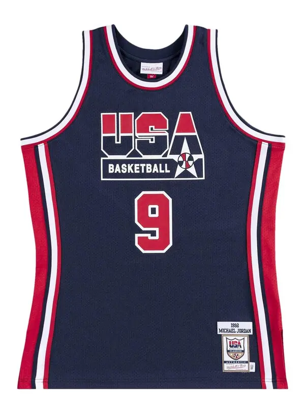 Mitchell & Ness Team Michael Usa Jersey - Blue