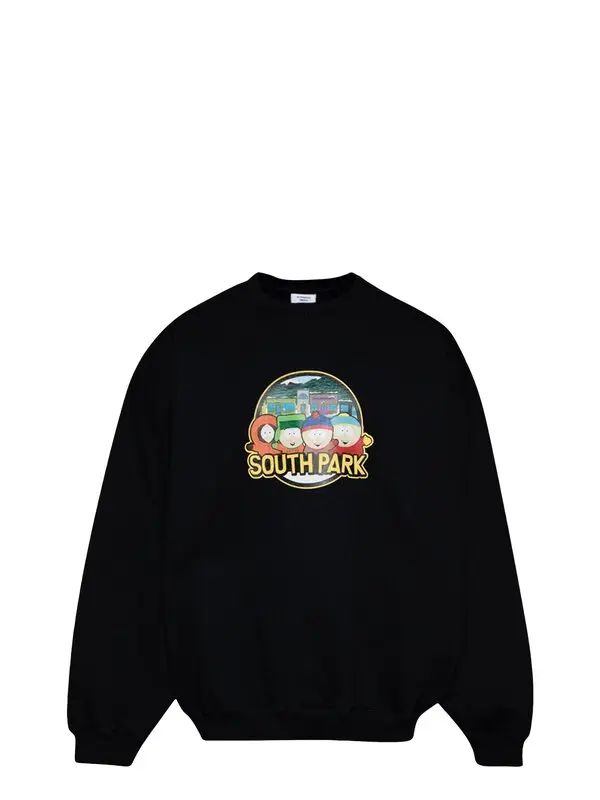Vetements Oversized Sweatshirt - Black