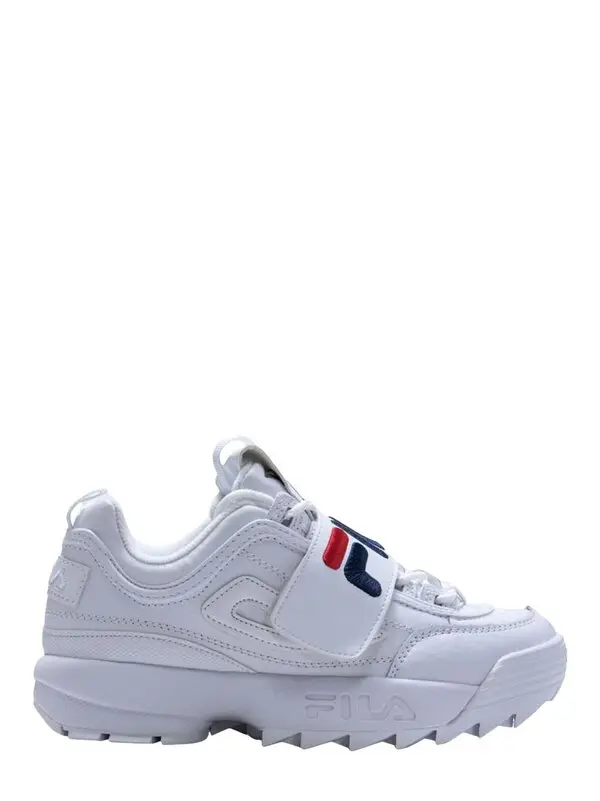 FILA Disruptor 2 Premium Aplique Sneakers - White
