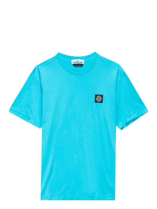 Stone Island Patch Logo T-shirt - Green