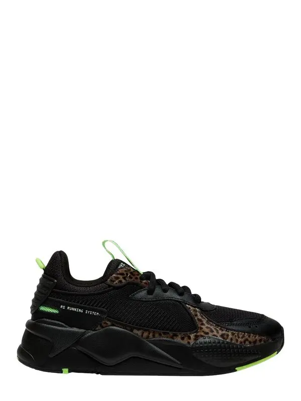 PUMA Rs-x Animal Print Sneakers - Black