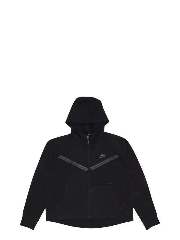 Nike Tech Fleece Windrunner Full-zip Hoodie - Black