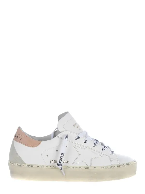 GOLDEN GOOSE Hi Star Sneakers - White
