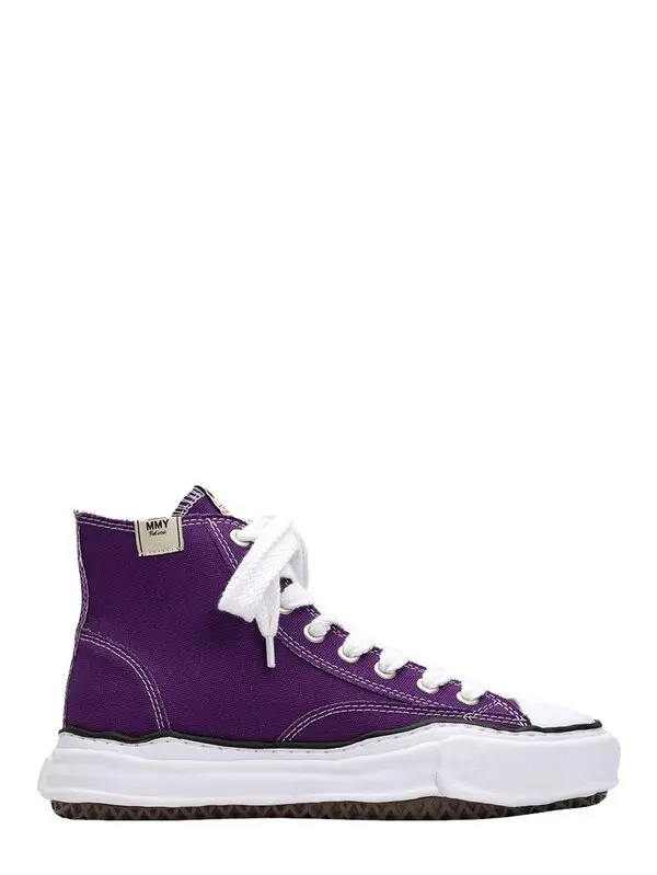 Mihara Yasuhiro Peterson Og Sole High Top Sneakers - Purple
