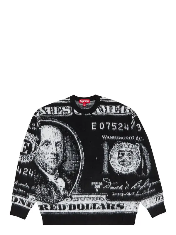 Supreme Crewneck Sweater - Black