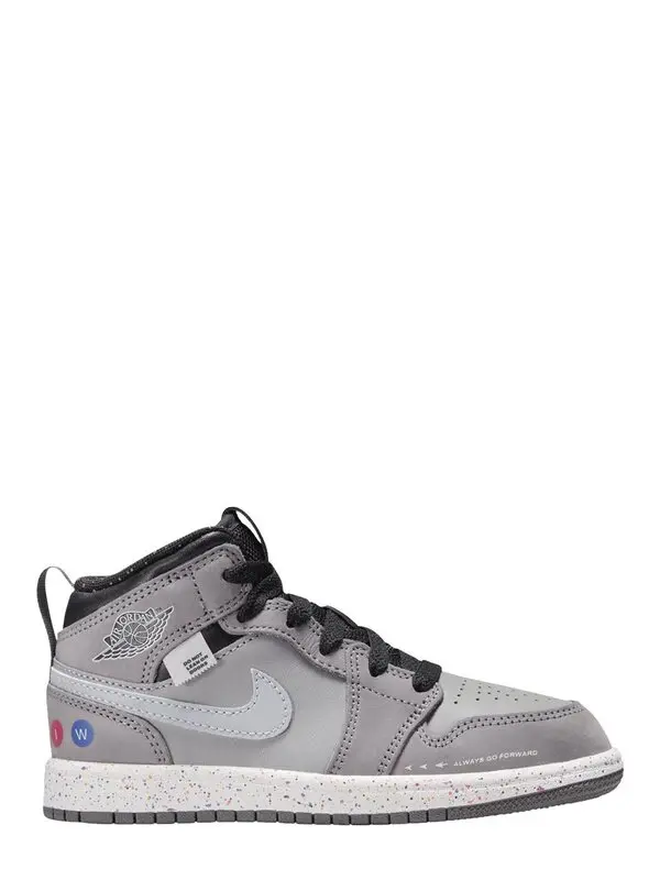 JORDAN 1 Mid Wings Ps 'nyc Subway - Grey