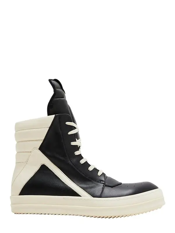 Rick Owens Edfu Geobasket Sneakers - Black